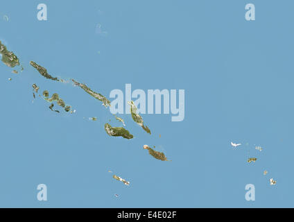Map of Solomon Islands Stock Photo: 35972690 - Alamy