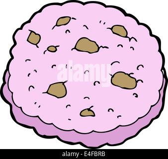pink cookie cartoon Stock Vector Image & Art - Alamy