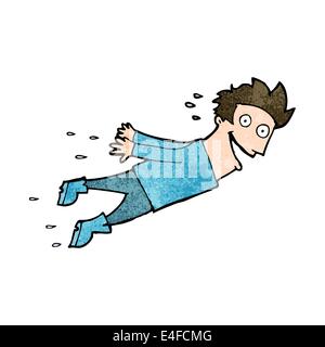 cartoon drenched man flying Stock Vector Image & Art - Alamy
