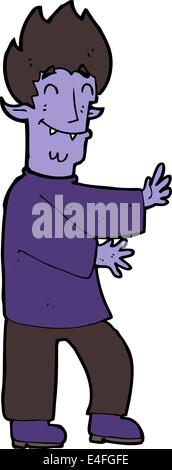 cartoon excited vampire Stock Vector Image & Art - Alamy