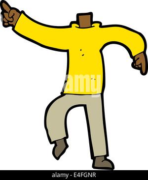 cartoon pointing body (mix and match cartoons or add own photos Stock ...