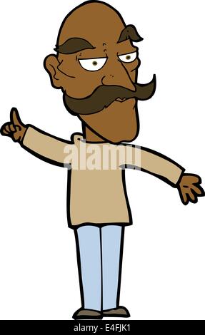 cartoon old man telling story Stock Vector Image & Art - Alamy