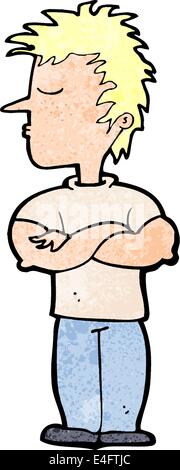 cartoon man refusing to listen Stock Vector Image & Art - Alamy