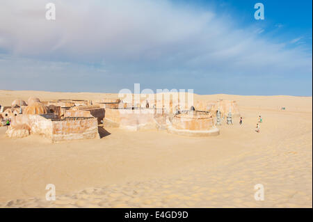 Star Wars stage set in Tunisian desert Stock Photo - Alamy