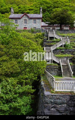 The Quarry Hospital at the National Slate Museum in Dinorwic, near ...