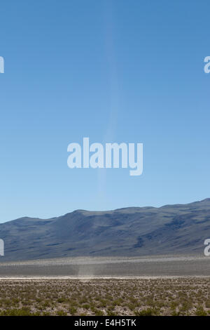 Dust Devil in Death Valley National Park, California, USA Stock Photo ...
