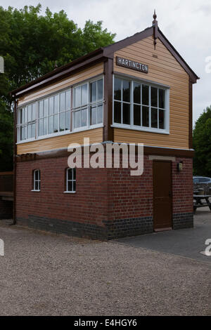 Hartington Signal Box Stock Photo - Alamy