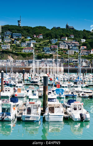 At the port of Fecamp in Normandy Stock Photo - Alamy