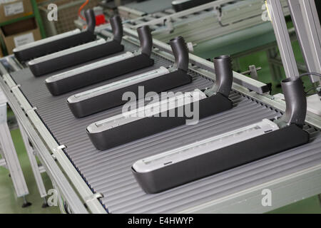 Assembly line of LED street lights in factory Stock Photo - Alamy