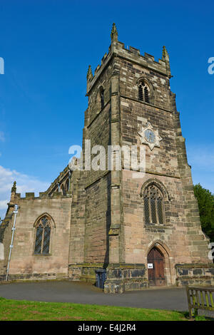 St. Nicolas Parish Church, Nuneaton, Warwickshire, England, UK Stock ...