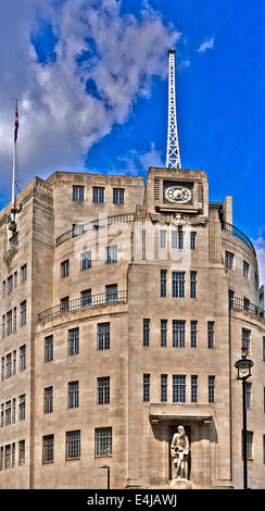 London BBC,the world's oldest national broadcasting organization Stock ...