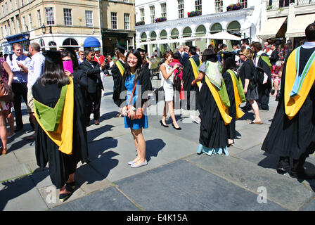 Bath university graduation degree ceremony Stock Photo - Alamy