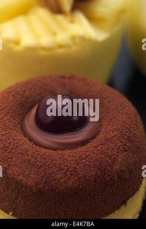 italian zabaione cream cake Stock Photo - Alamy