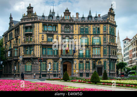 Chavarri Palace (Palacio Chavarri) a flemish style building in Bilbao ...