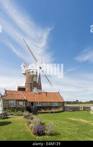 Windmill now a b and b restaurant Cley next the sea North Norfolk UK ...