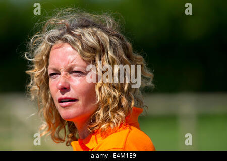 BBC wildlife and science TV presenter Kate Humble Stock Photo - Alamy