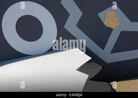 F-35 Joint Strike Fighter engine intake Stock Photo - Alamy