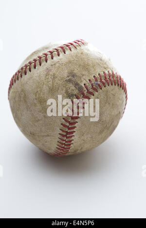 Dirty and used baseball ball Stock Photo - Alamy