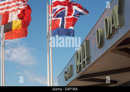 flags of the main allied nations 6 Jun 1944 D Day - Musee Du ...