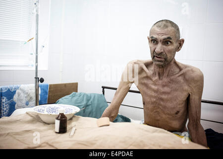 Tuberculosis and HIV in Moldova, TB ward, Hospital, Balti, Moldova ...