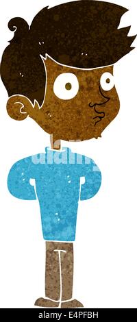 cartoon boy staring Stock Vector Image & Art - Alamy