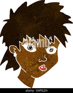 cartoon curious girl Stock Vector Image & Art - Alamy