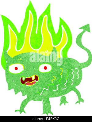 cartoon little demon Stock Vector Image & Art - Alamy