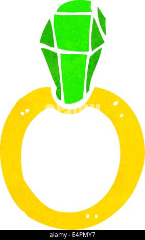 cartoon ruby ring Stock Vector Image & Art - Alamy