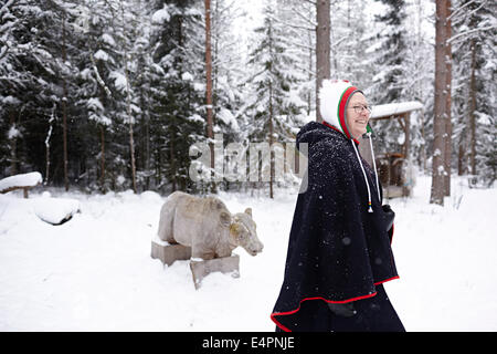 UMEA, Northern Sweden. Sami are Sweden's only indigenous people Stock ...