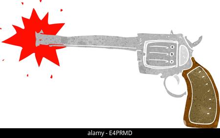 cartoon firing gun Stock Vector Image & Art - Alamy