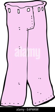 cartoon pair of pink pants Stock Vector Image & Art - Alamy