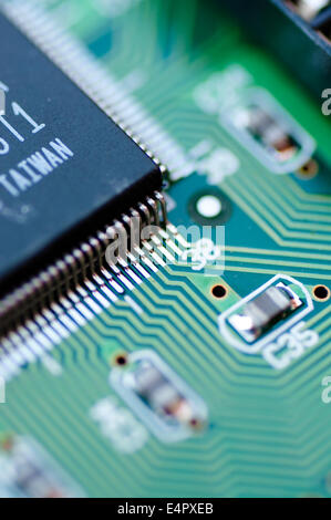 Picture of a detail electronic part. With nice details and colors Stock ...