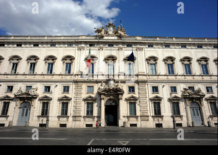 italy, rome, palazzo della consulta (corte costituzionale Stock Photo ...