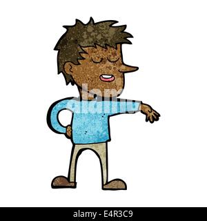 cartoon man making dismissive gesture Stock Vector Image & Art - Alamy