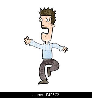 cartoon shrieking man Stock Vector Image & Art - Alamy