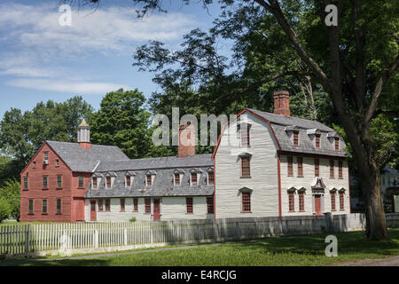 Dwight House, Old Deerfield AKA Historic Deerfield. Massachusetts, USA ...