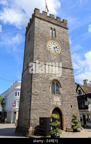 newton abbott town centre devon england uk Stock Photo - Alamy