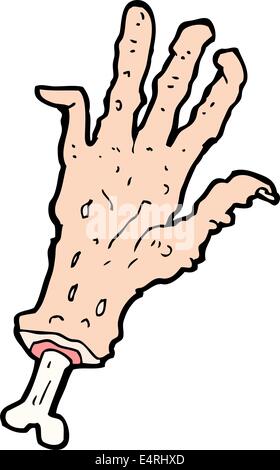 cartoon gross severed hand Stock Vector Image & Art - Alamy