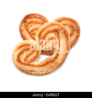palmera, palmerita - sweet dry crunchy puff pastry biscuit Stock Photo ...