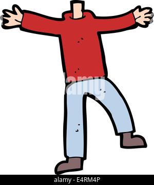 cartoon male body (mix and match cartoons or add own photo head Stock ...