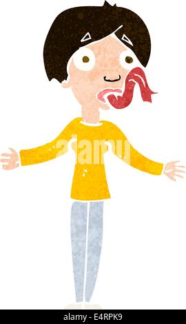 cartoon woman telling lies Stock Vector Image & Art - Alamy