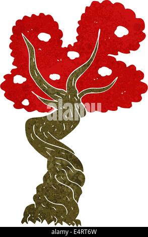 cartoon twisted old tree Stock Vector Image & Art - Alamy