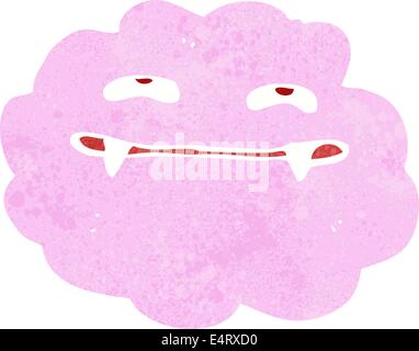 cartoon pink fluffy vampire cloud Stock Vector Image & Art - Alamy