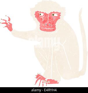cartoon evil monkey Stock Vector Image & Art - Alamy
