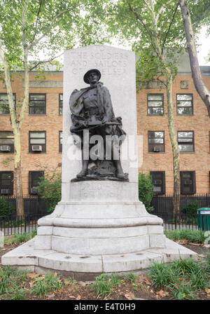 World War I Doughboy statue in Jamestown Kentucky Stock Photo - Alamy