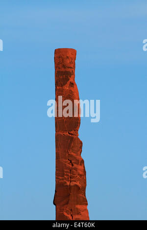 Totem Pole rock formation Monument Valley Navajo Tribal Park, Arizona ...