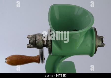 Retro Meat Mincer Stock Photo - Alamy