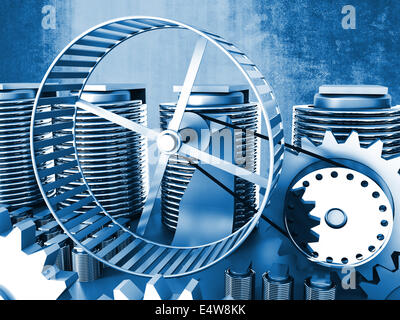 hamster wheel power 3d image Stock Photo - Alamy