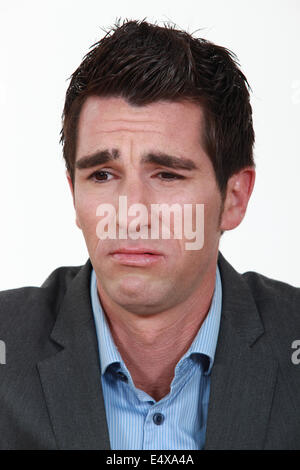 Man Adult Sad Frowning Concept Stock Photo - Alamy