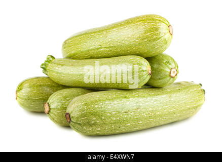 Squash, vegetables marrows, zucchini isolated on white background Stock ...